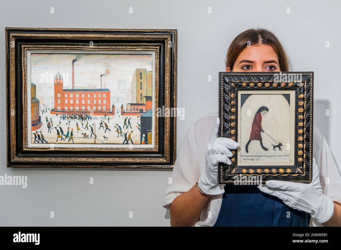 Mill scene lowry hi-res stock photography and images - Alamy