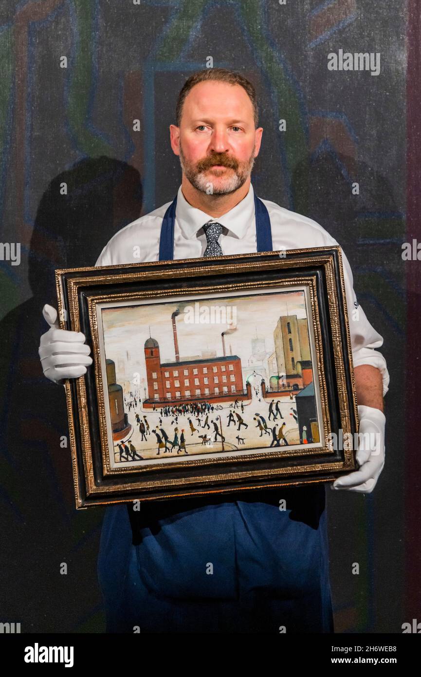 Mill scene lowry hi-res stock photography and images - Alamy