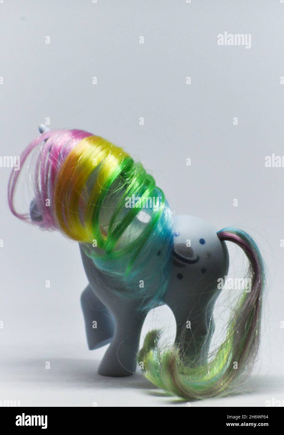 Figurine of Moonstone from the Rainbow My Little Pony play set (1983 ...