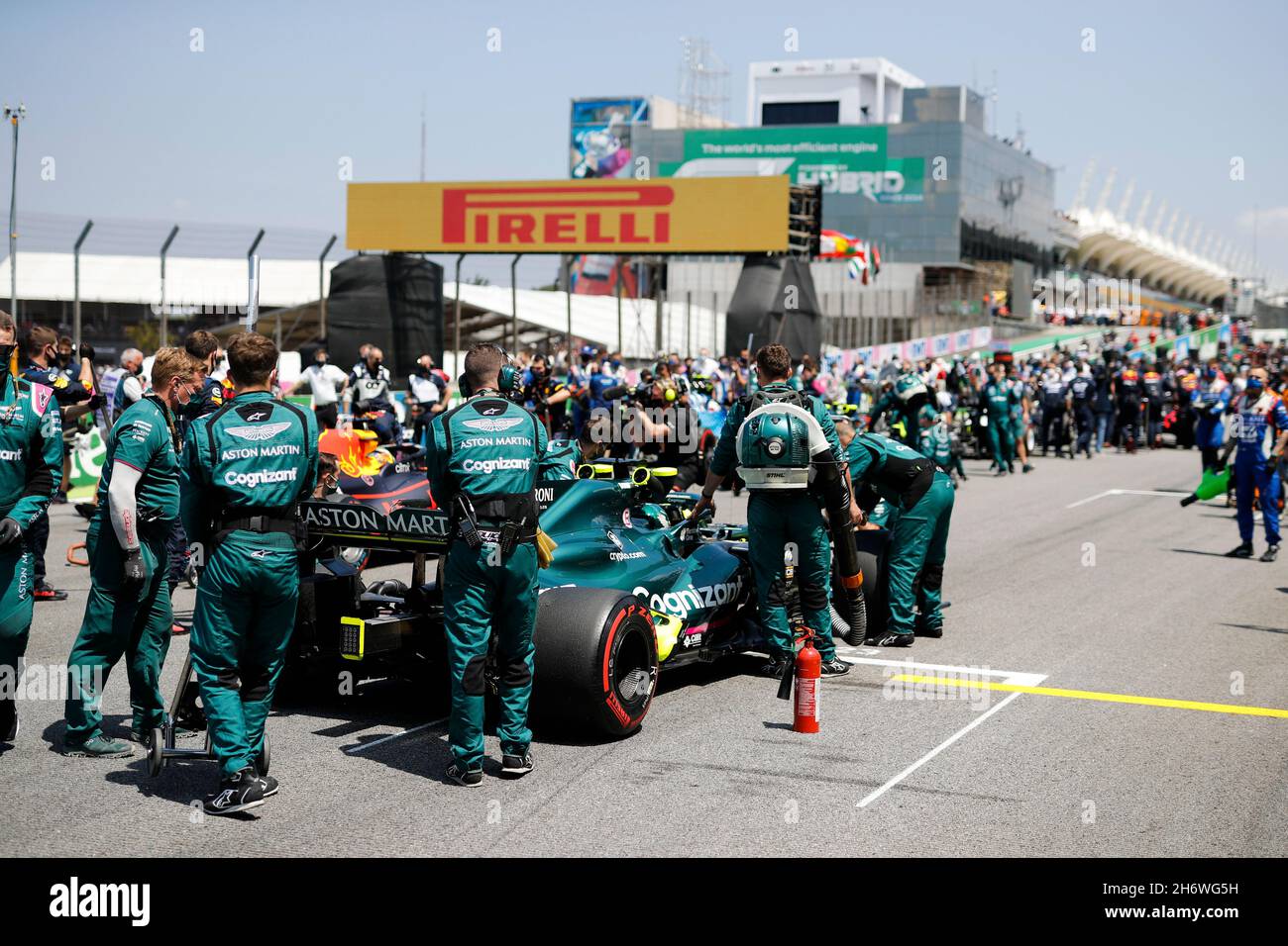 Sao Paulo, Brazil. 14th Nov, 2021. # 18 Lance Stroll (CAN, Aston Martin ...