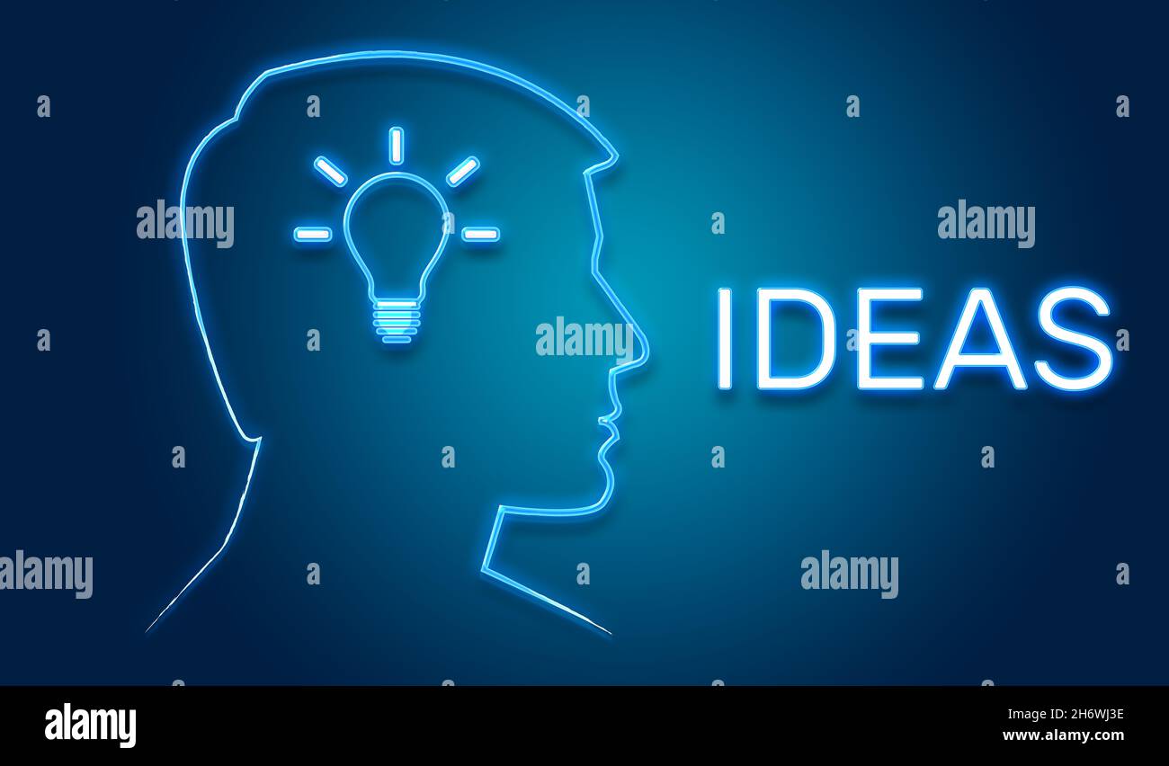 Question marks and ideas Stock Photo - Alamy