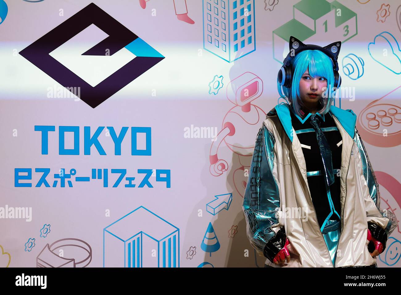 Tokyo, Japan, November 18, 2021, Tokyo eSports Festa 2022 press ...