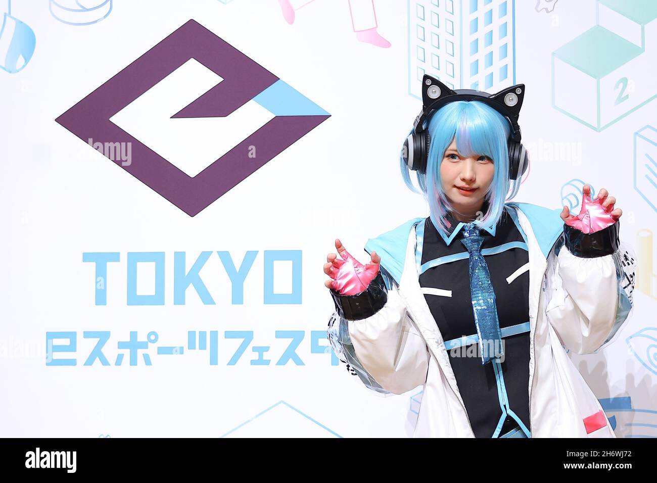 Tokyo, Japan. 18th Nov, 2021. Tokyo eSports Festa 2022 press conference ...