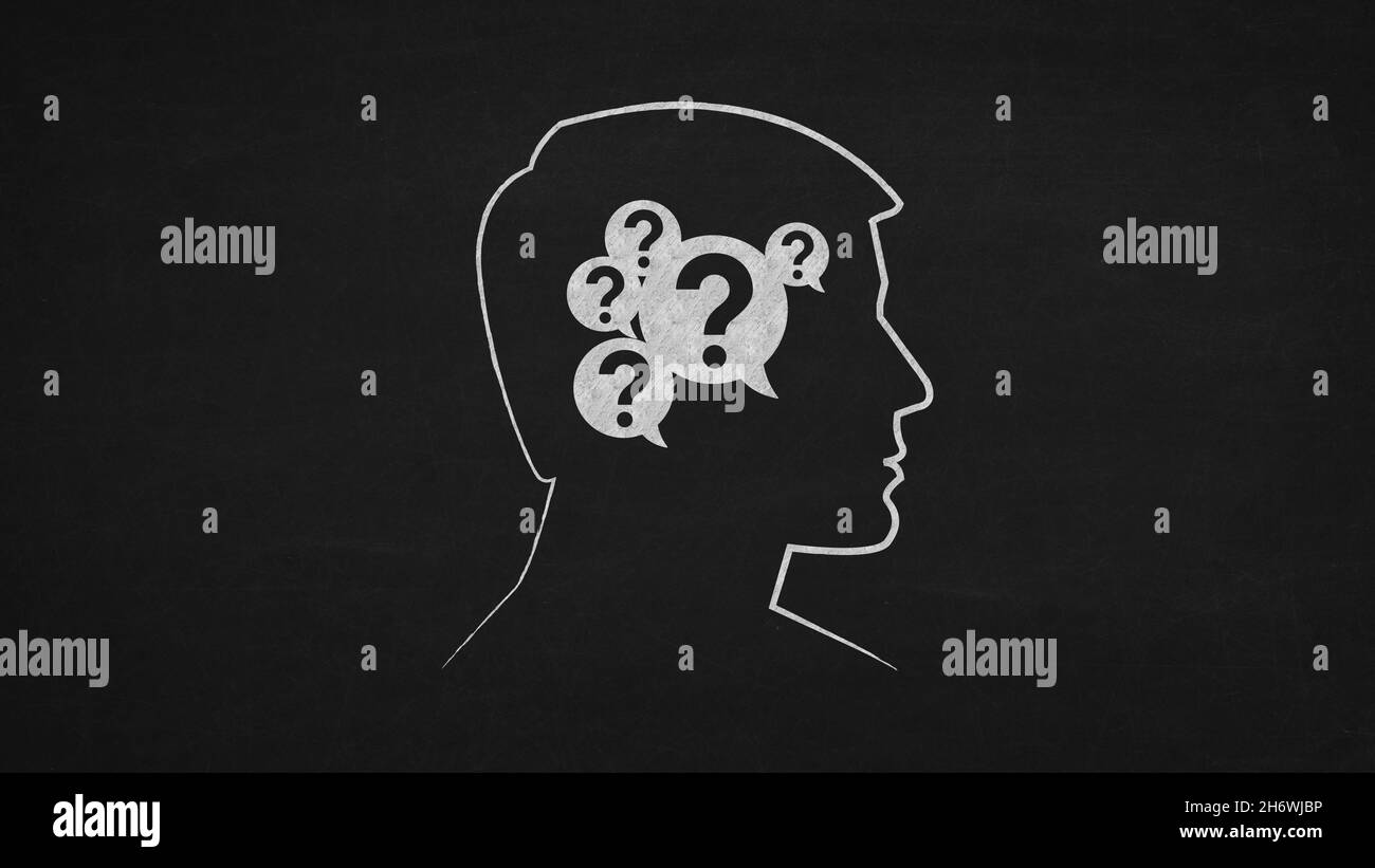 Comic question mark hi-res stock photography and images - Alamy