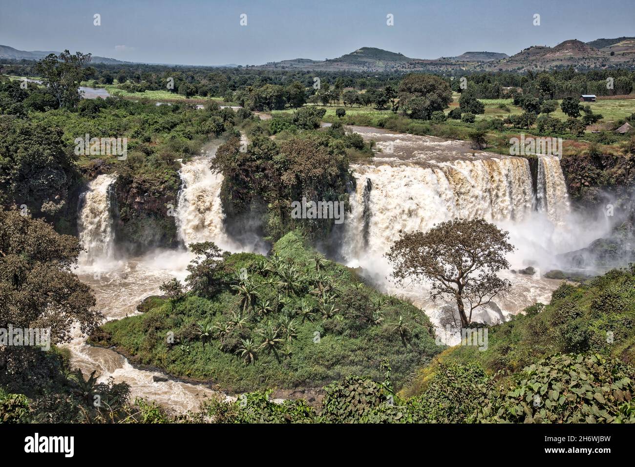 Nile, waterfall, landscape, Ethiopia, Africa Stock Photo - Alamy