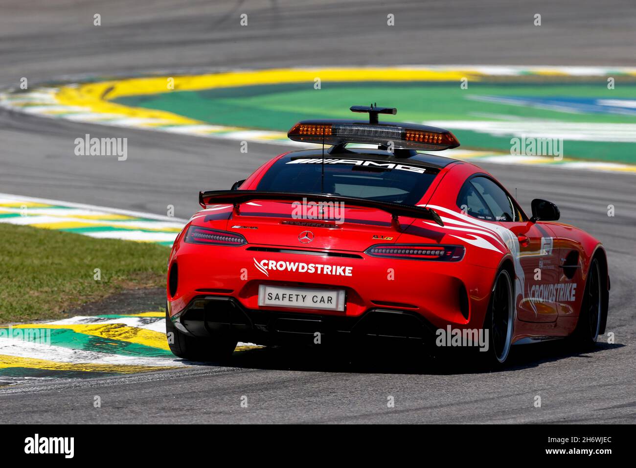 F1 Safety Car, Mercedes-AMG GT R, F1 Grand Prix of Brazil at Autodromo ...