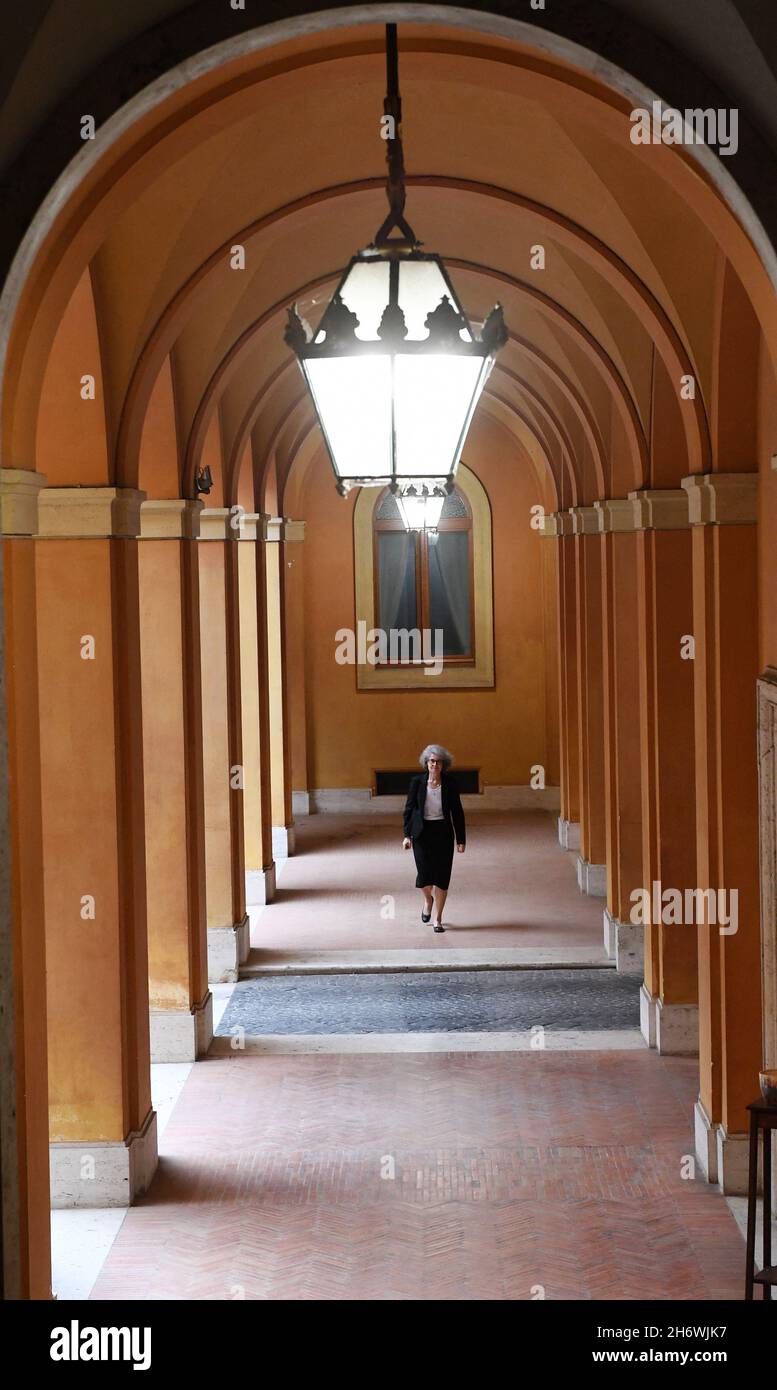Nathalie Becquart at the General Secretariat of the Synod of Bishops at ...
