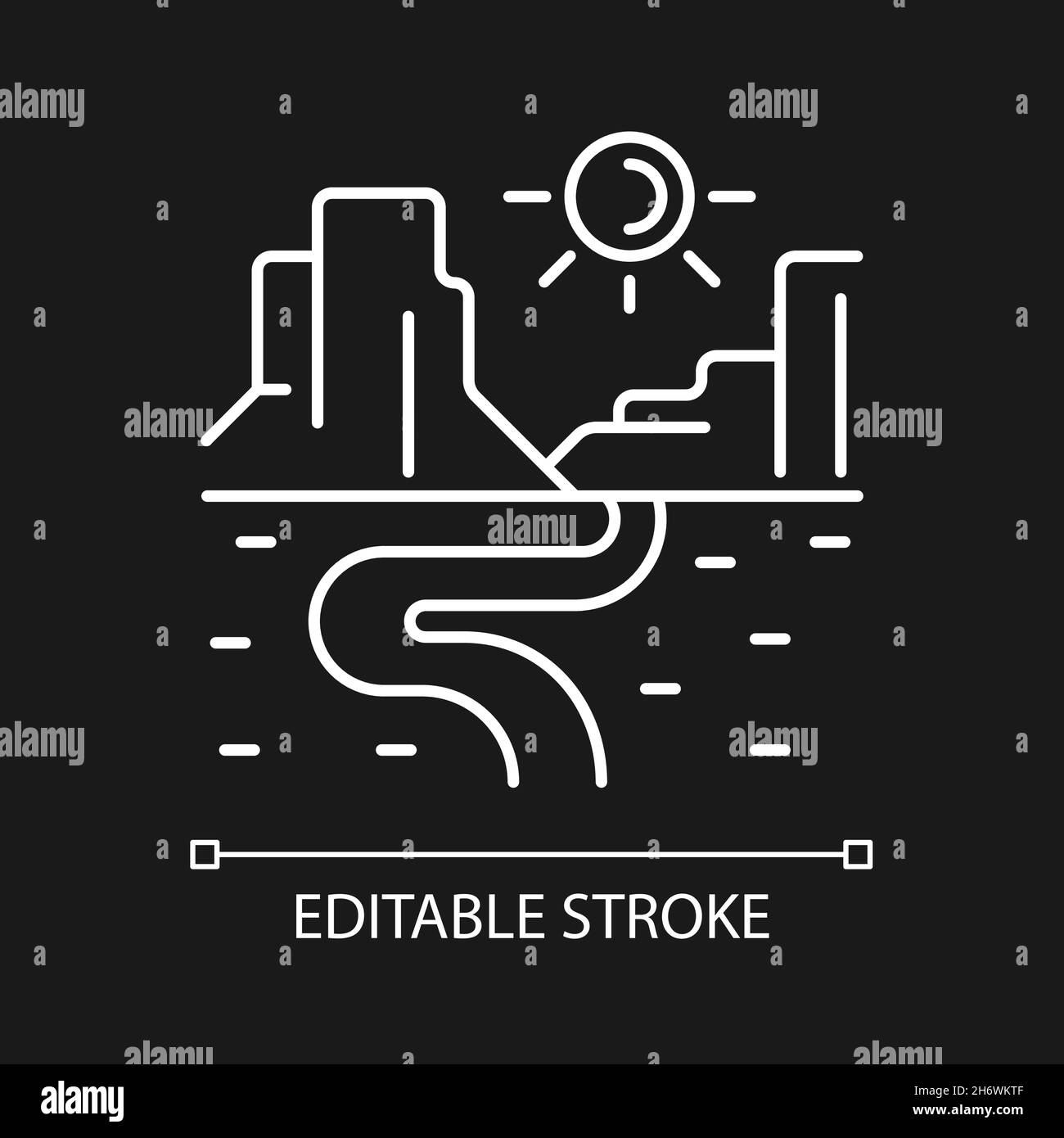 Black canyon national Stock Vector Images - Alamy