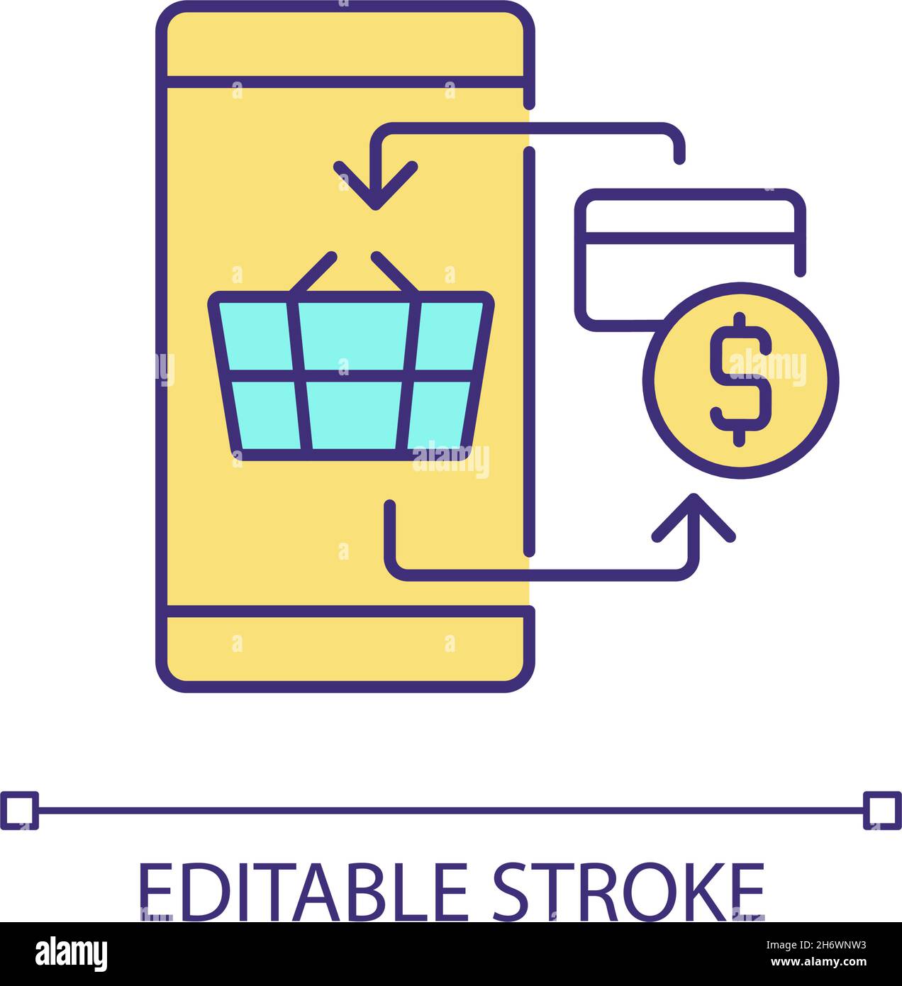 Transacting Stock Vector Images - Alamy