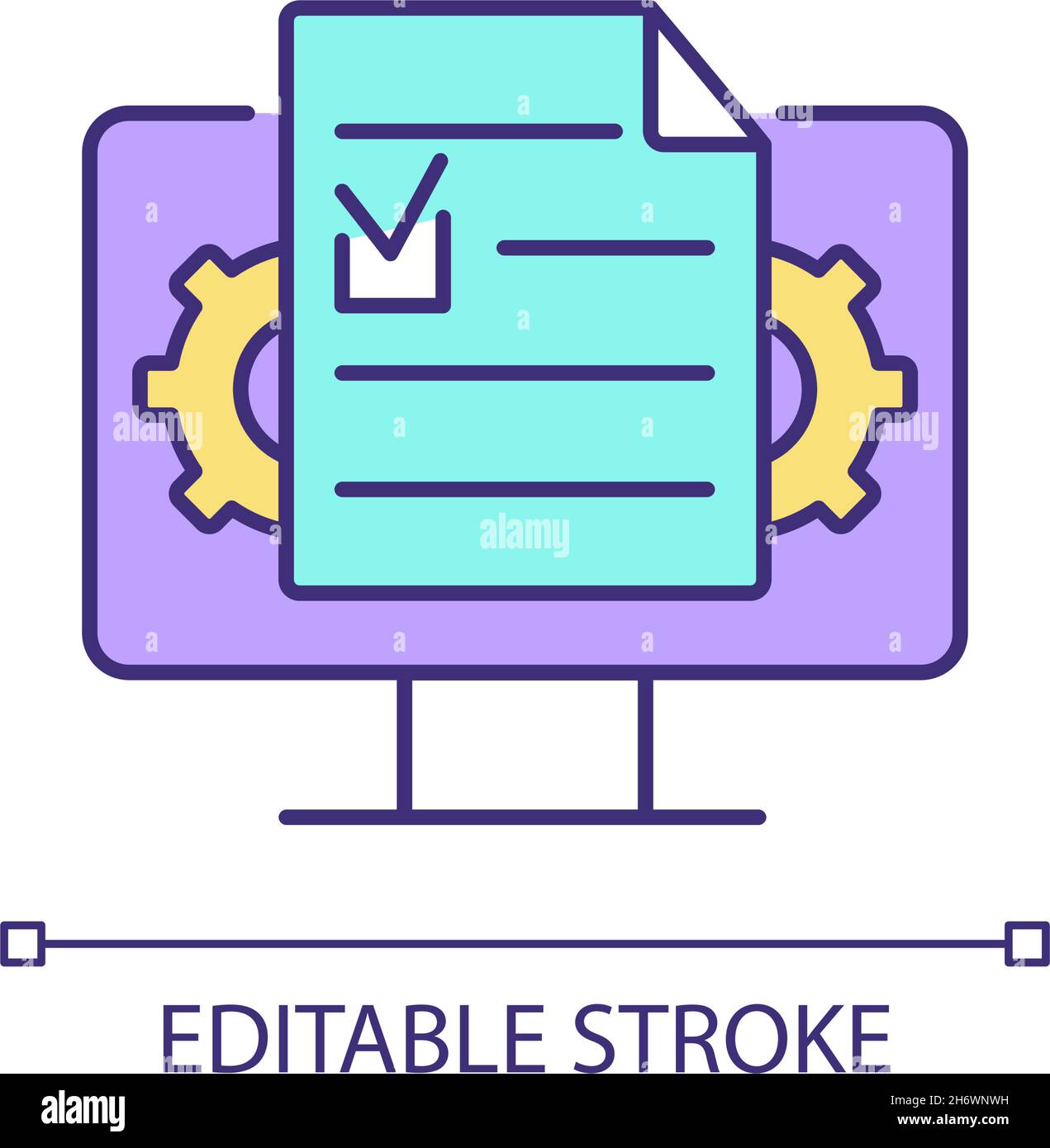 Online documentation database document Cut Out Stock Images & Pictures ...