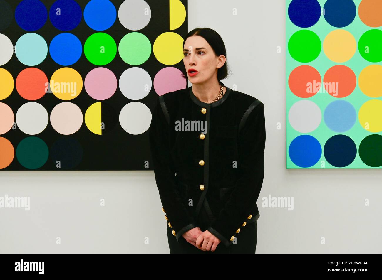 Sarah Morris, "Means of Escape" Exhibition, White Cube Bermondsey ...