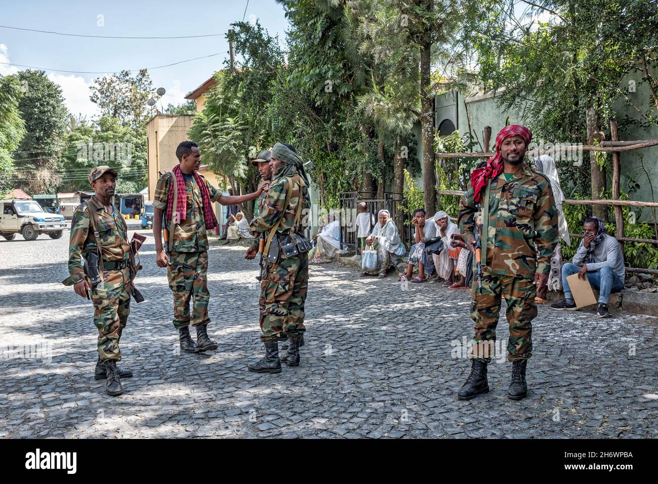War in Tigray, Amhara, civil war, Ethiopia, Africa Stock Photo - Alamy
