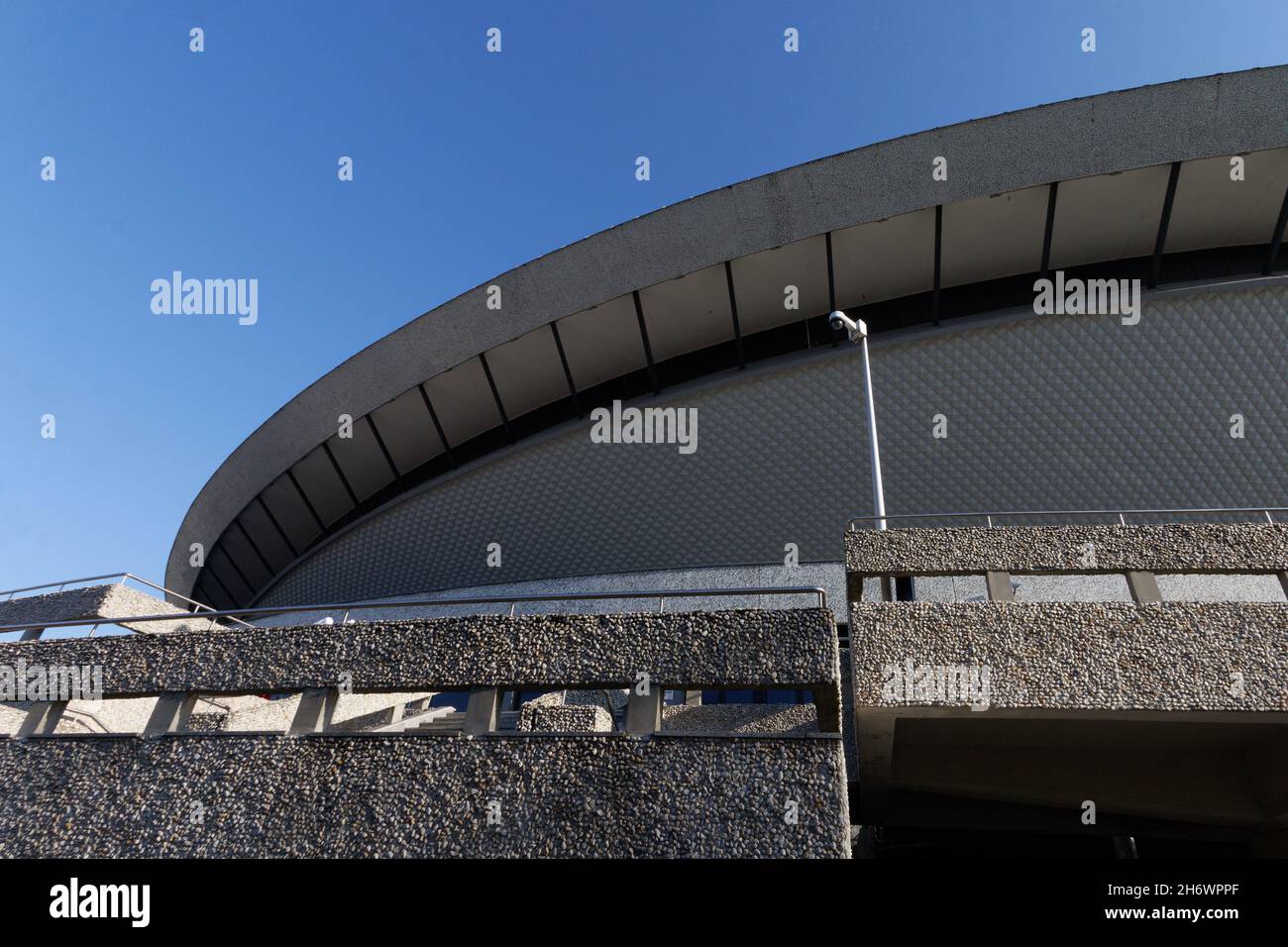 Iconic landmark - Spodek Arena in Katowice Stock Photo - Alamy