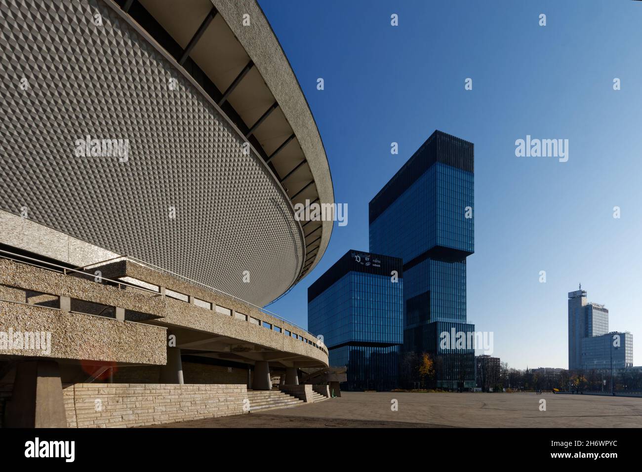 Iconic landmark - Spodek Arena in Katowice Stock Photo - Alamy