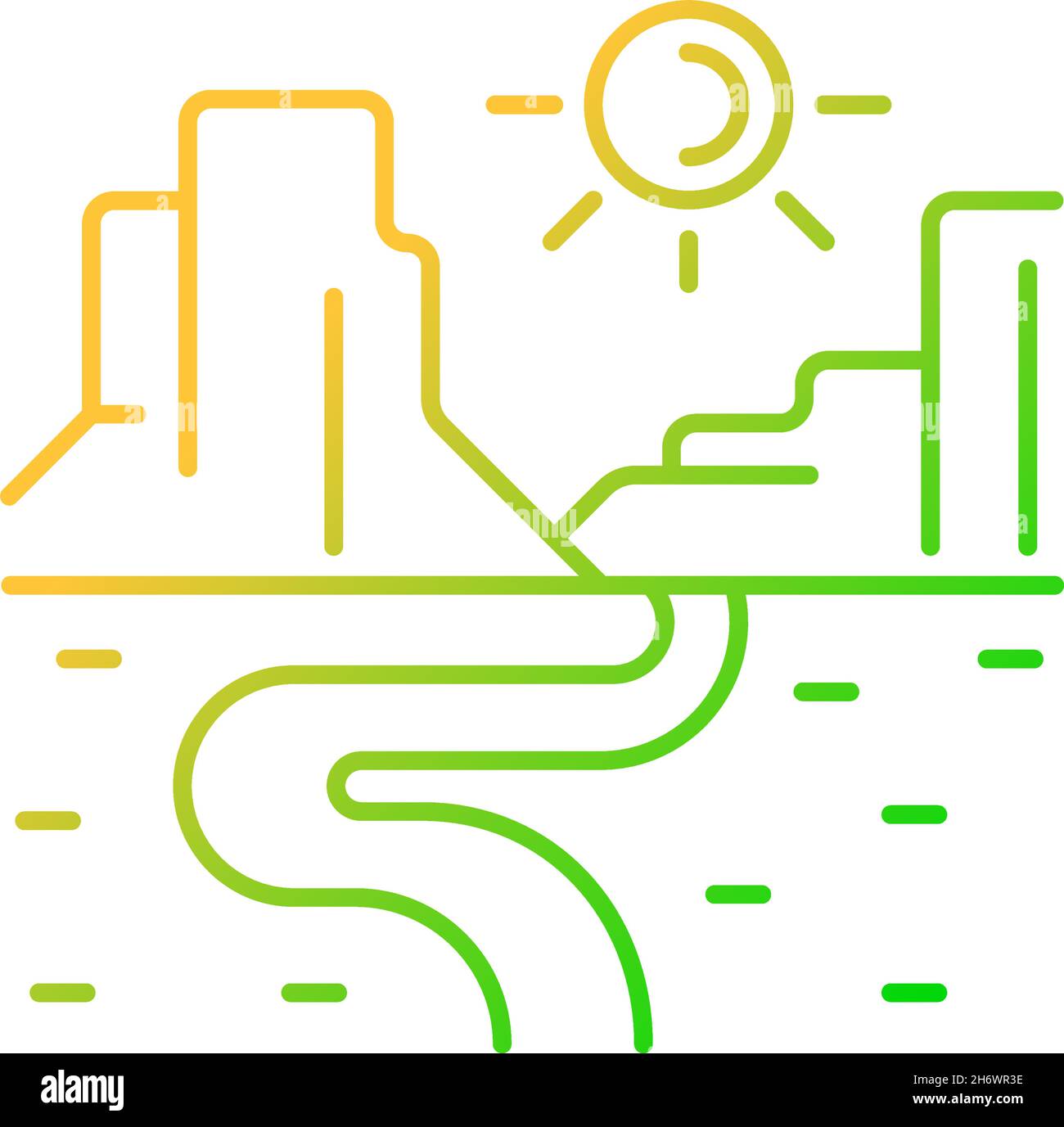 Canyon gradient linear vector icon Stock Vector Image & Art - Alamy Canyon gradient linear vector icon Stock Vector Image & Art - Alamy