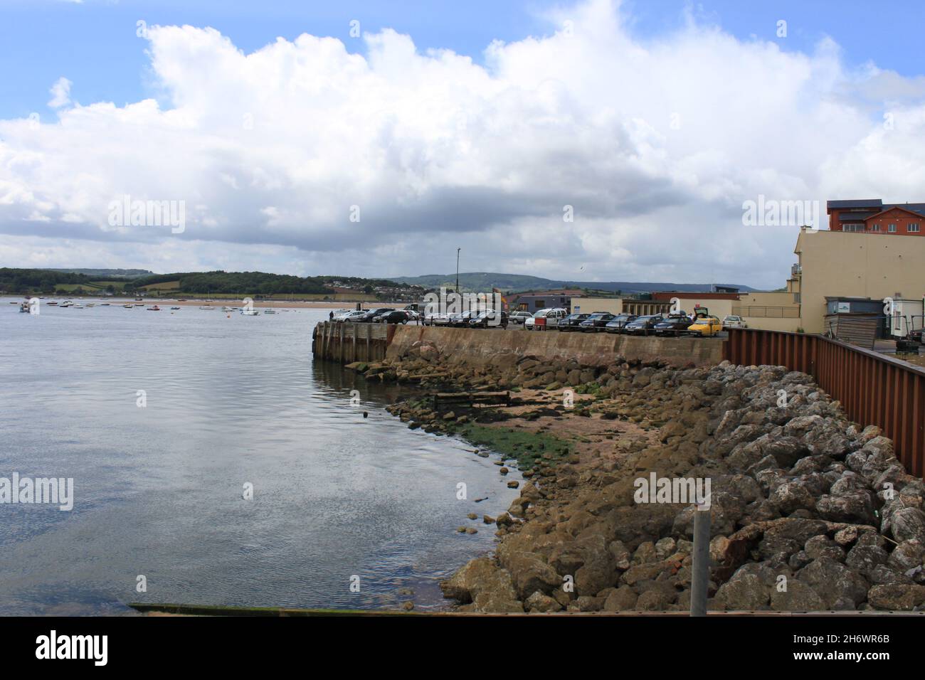 Exmouth. The England south west coast path. South Devon. England. UK ...