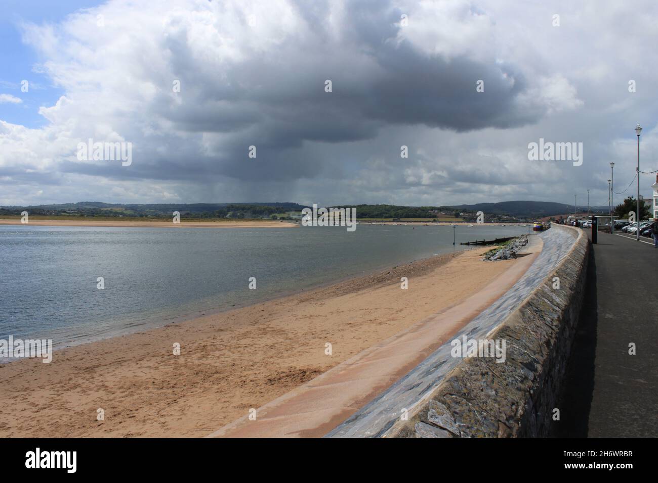 Exmouth. The England south west coast path. South Devon. England. UK ...