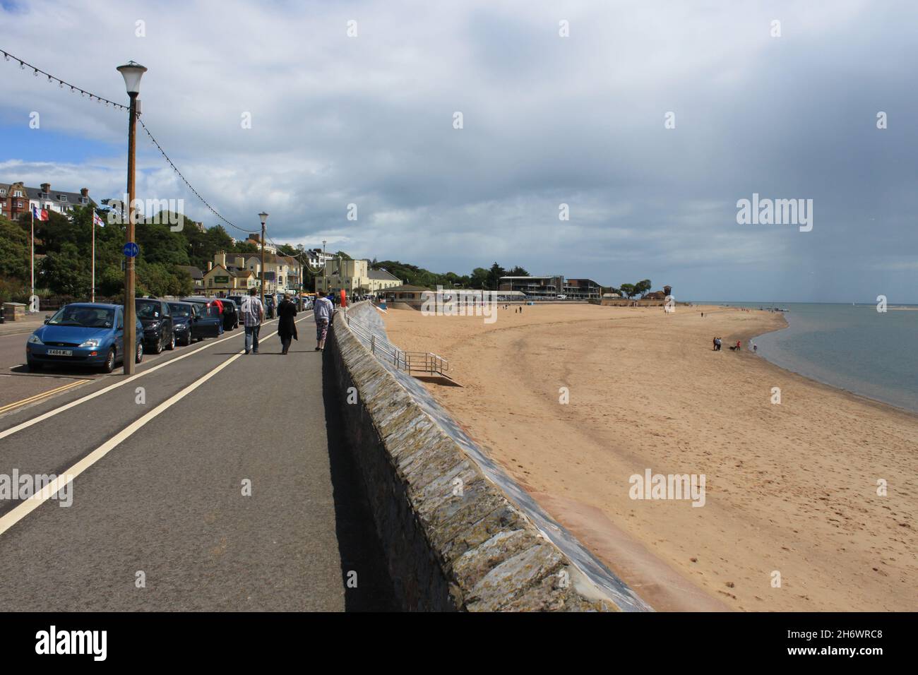 Exmouth. The England south west coast path. South Devon. England. UK ...