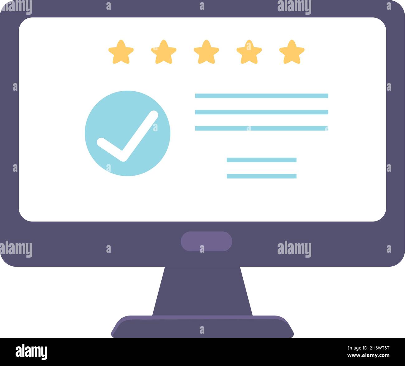 Credit score computer Stock Vector Images - Alamy