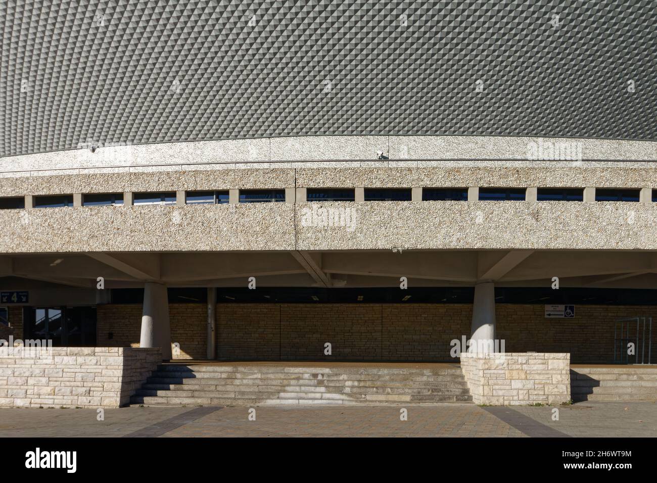 Iconic landmark - Spodek Arena in Katowice Stock Photo - Alamy