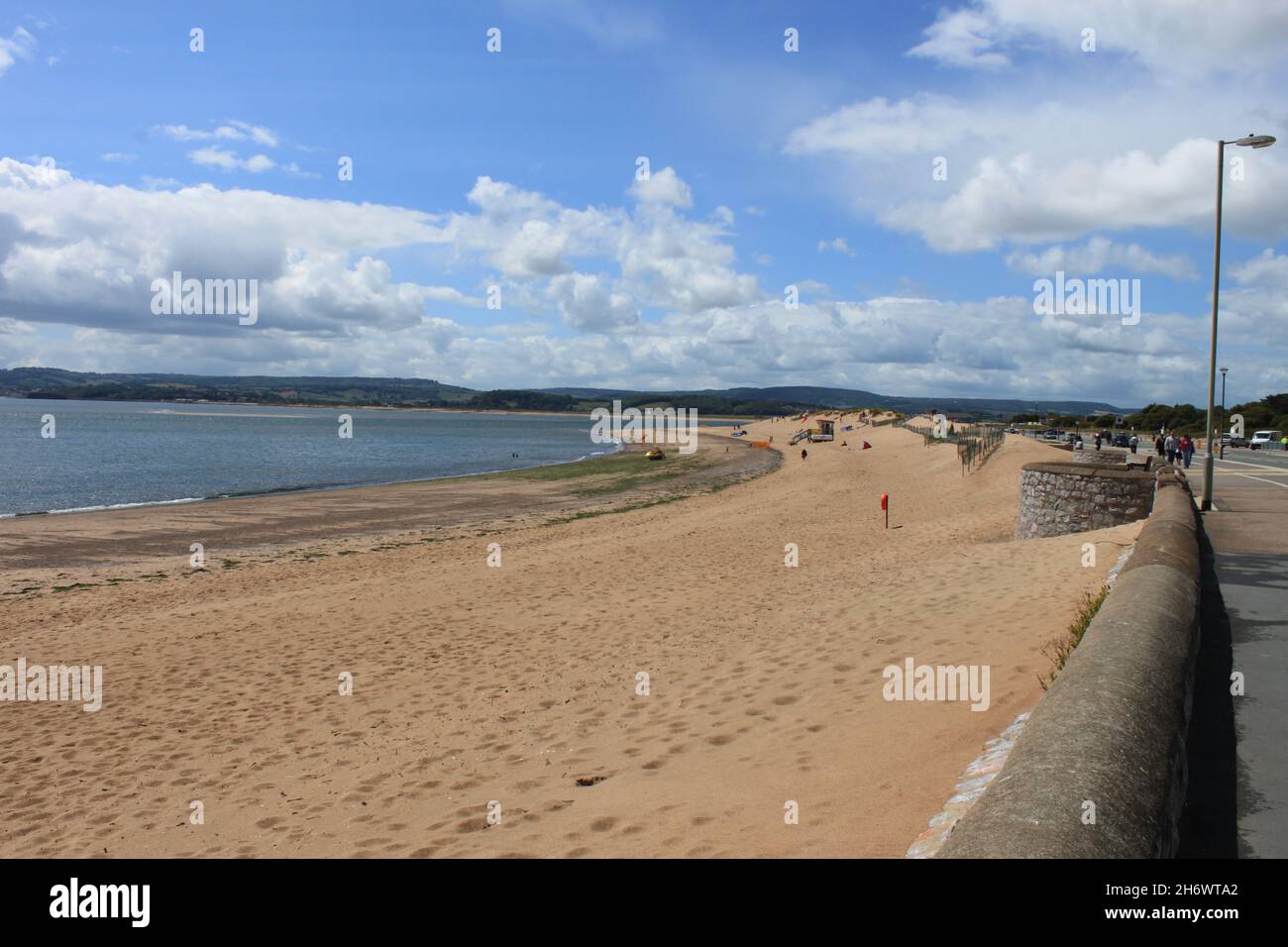 Exmouth. The England south west coast path. South Devon. England. UK ...