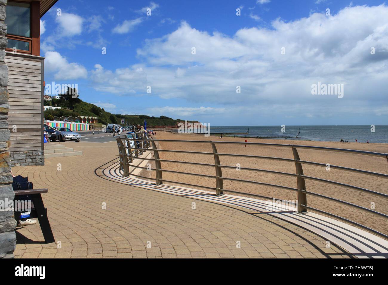 Exmouth. The England south west coast path. South Devon. England. UK ...