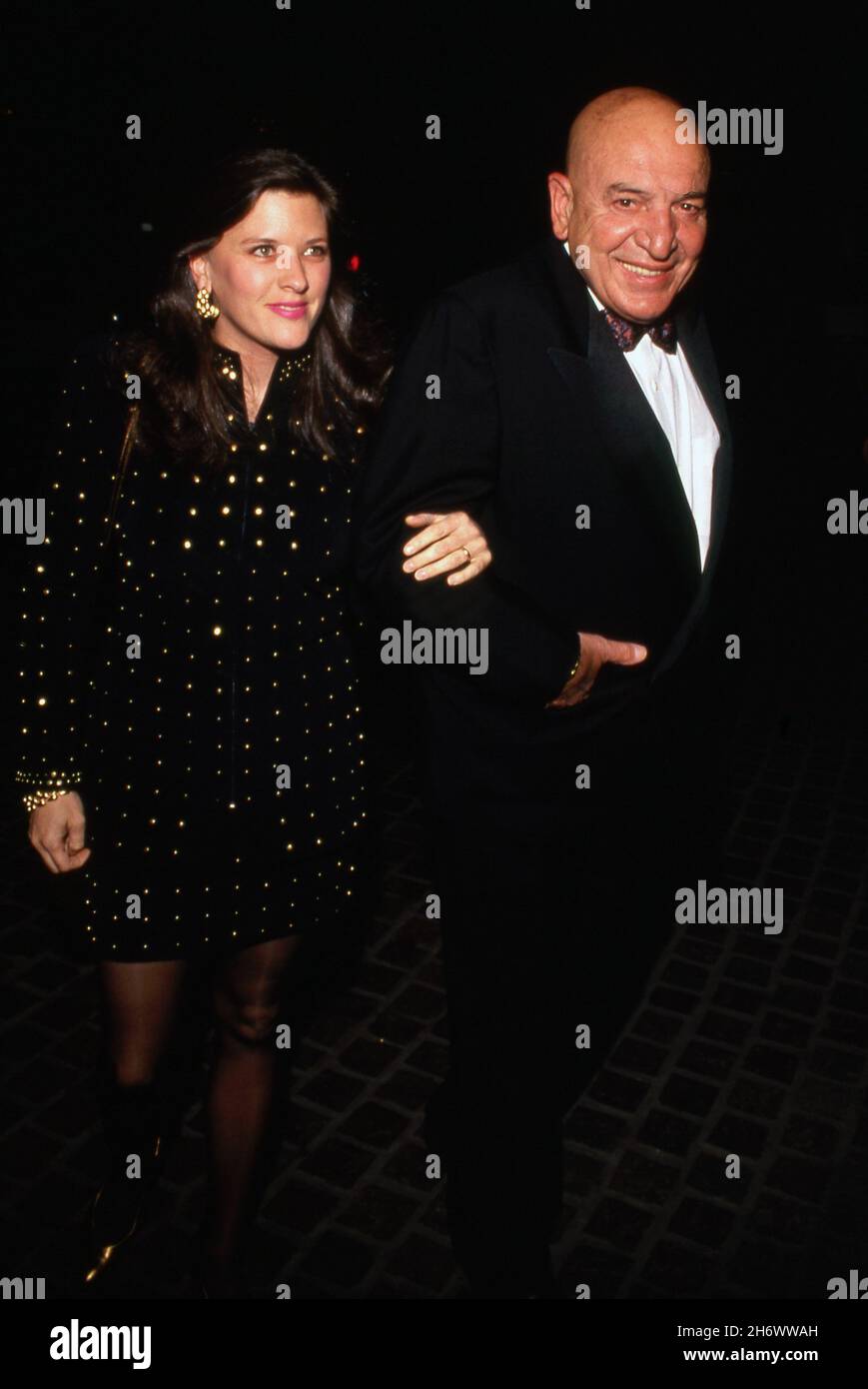 Telly Savalas and wife Julie Savalas Circa 1980's Credit: Ralph ...