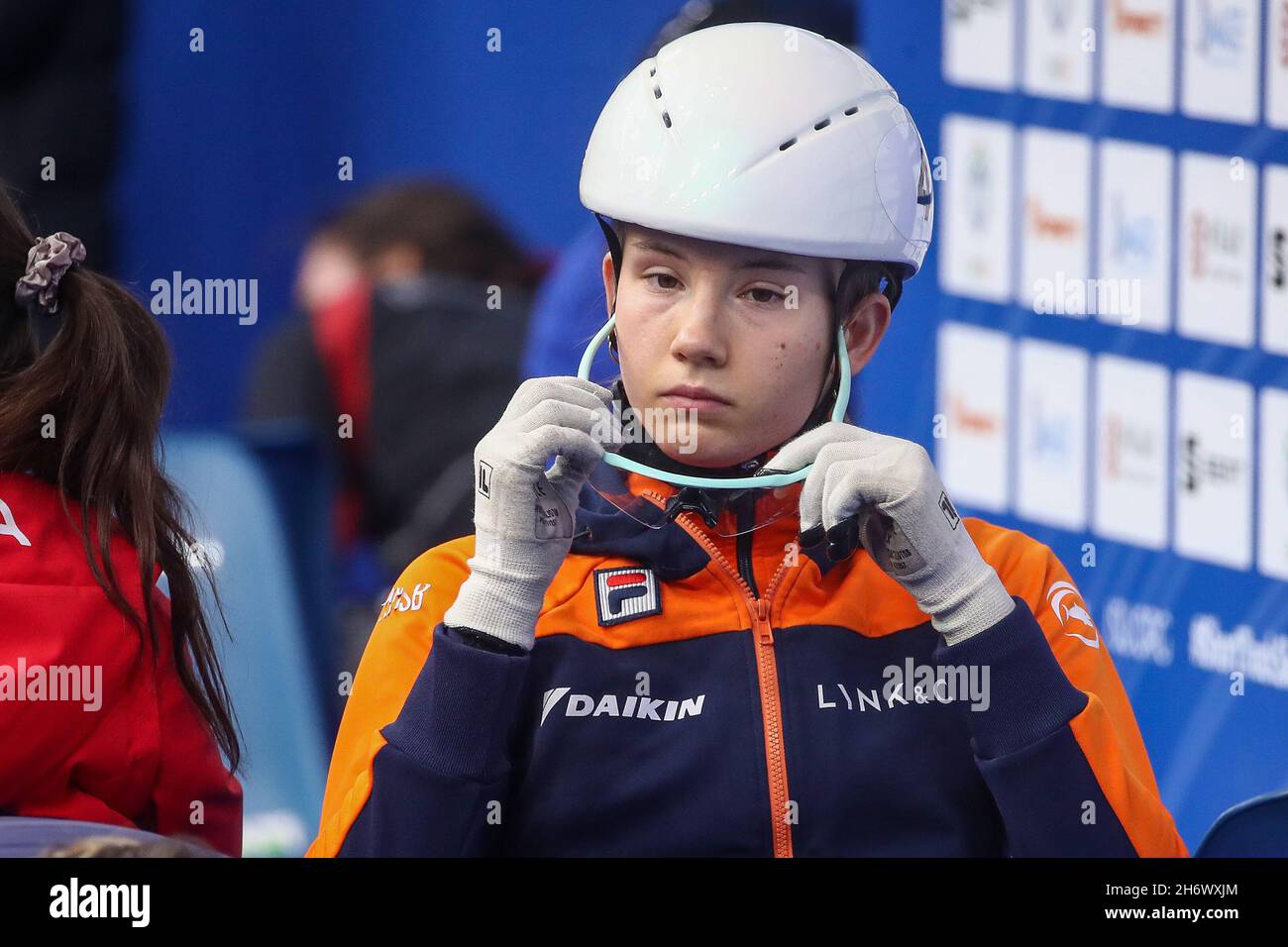 DEBRECEN, HUNGARY - NOVEMBER 18: Selma Poutsma of The Netherlands ...