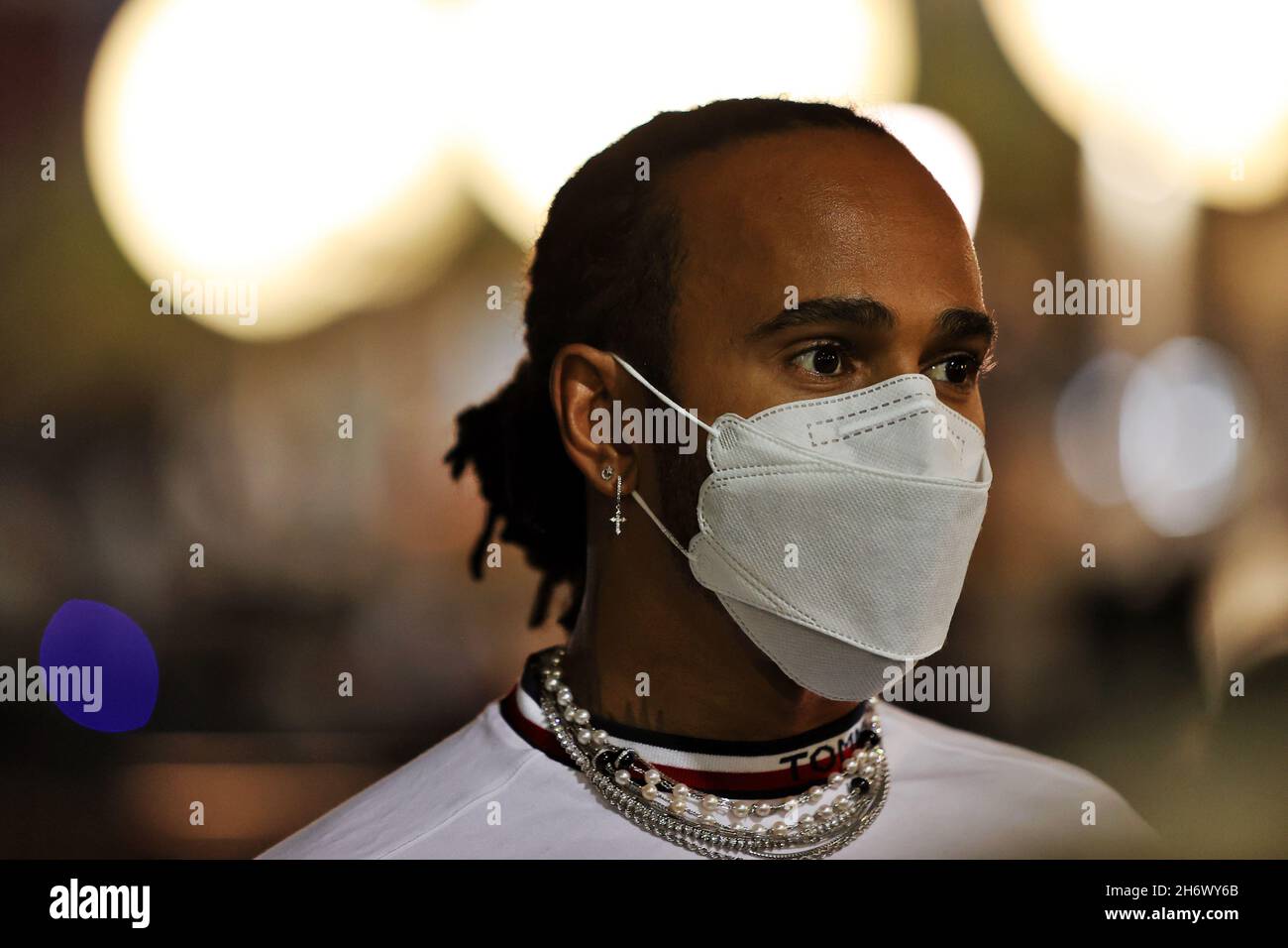 Lewis Hamilton (GBR) Mercedes AMG F1. Qatar Grand Prix, Thursday 18th ...