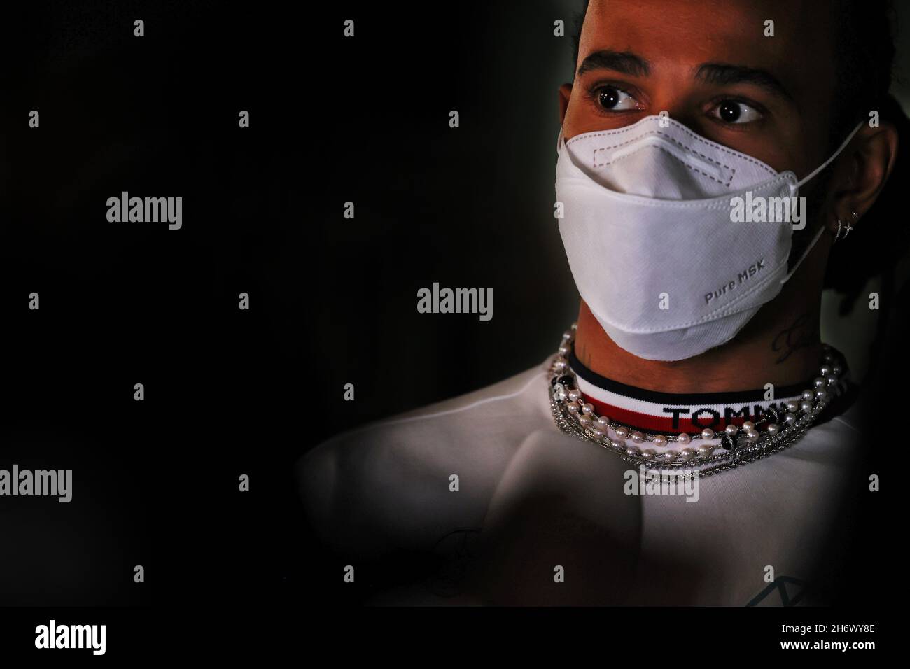 Lewis Hamilton (GBR) Mercedes AMG F1. Qatar Grand Prix, Thursday 18th ...