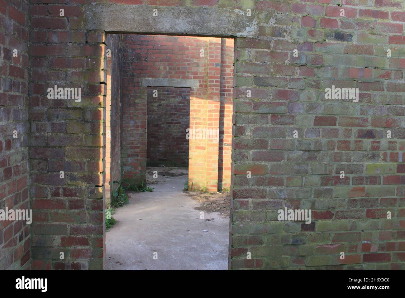 Brandy Head Observation Post. The England south west coast path. South ...