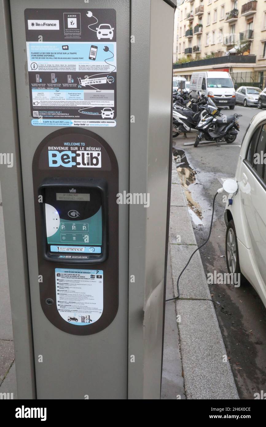 BELIB' THE PUBLIC NETWORK OF ELECTRIC VEHICLE CHARGING STATIONS IN ...
