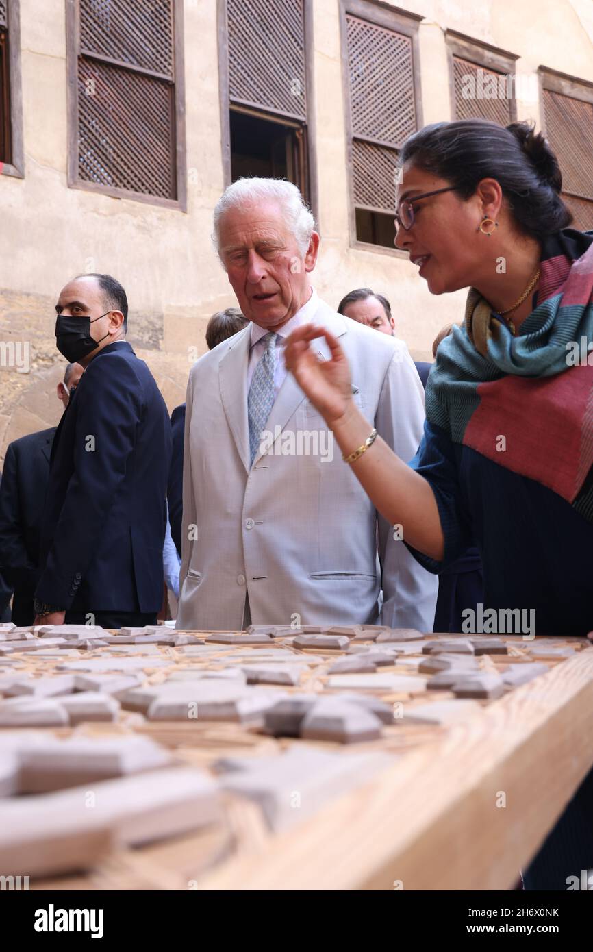 The Prince of Wales visits Beit al-Razzaz, a traditional crafts ...