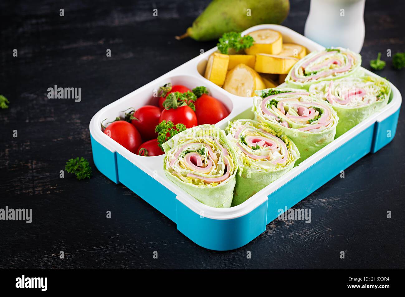 Plastic wraps banana hi-res stock photography and images - Alamy