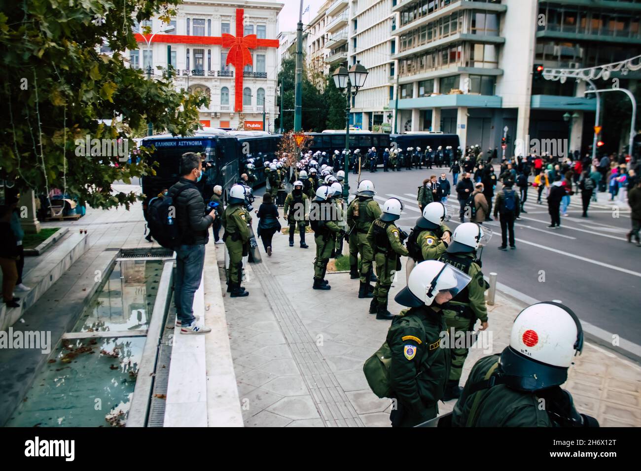 Commemoration of the student uprising of November 17, 1973 against the ...