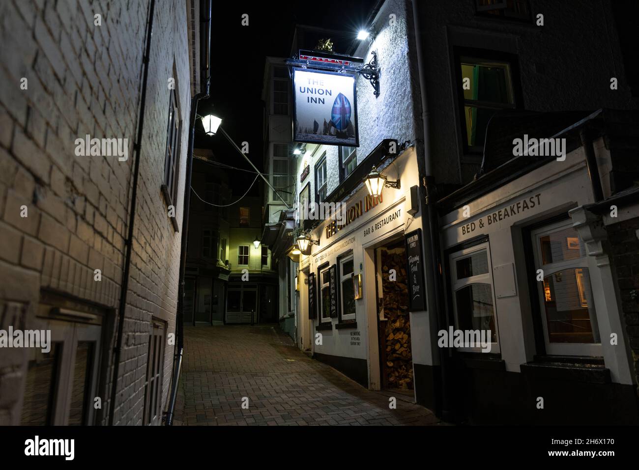 The Union Inn public house, Watch Lane, Cowes, Isle of Wight, United ...