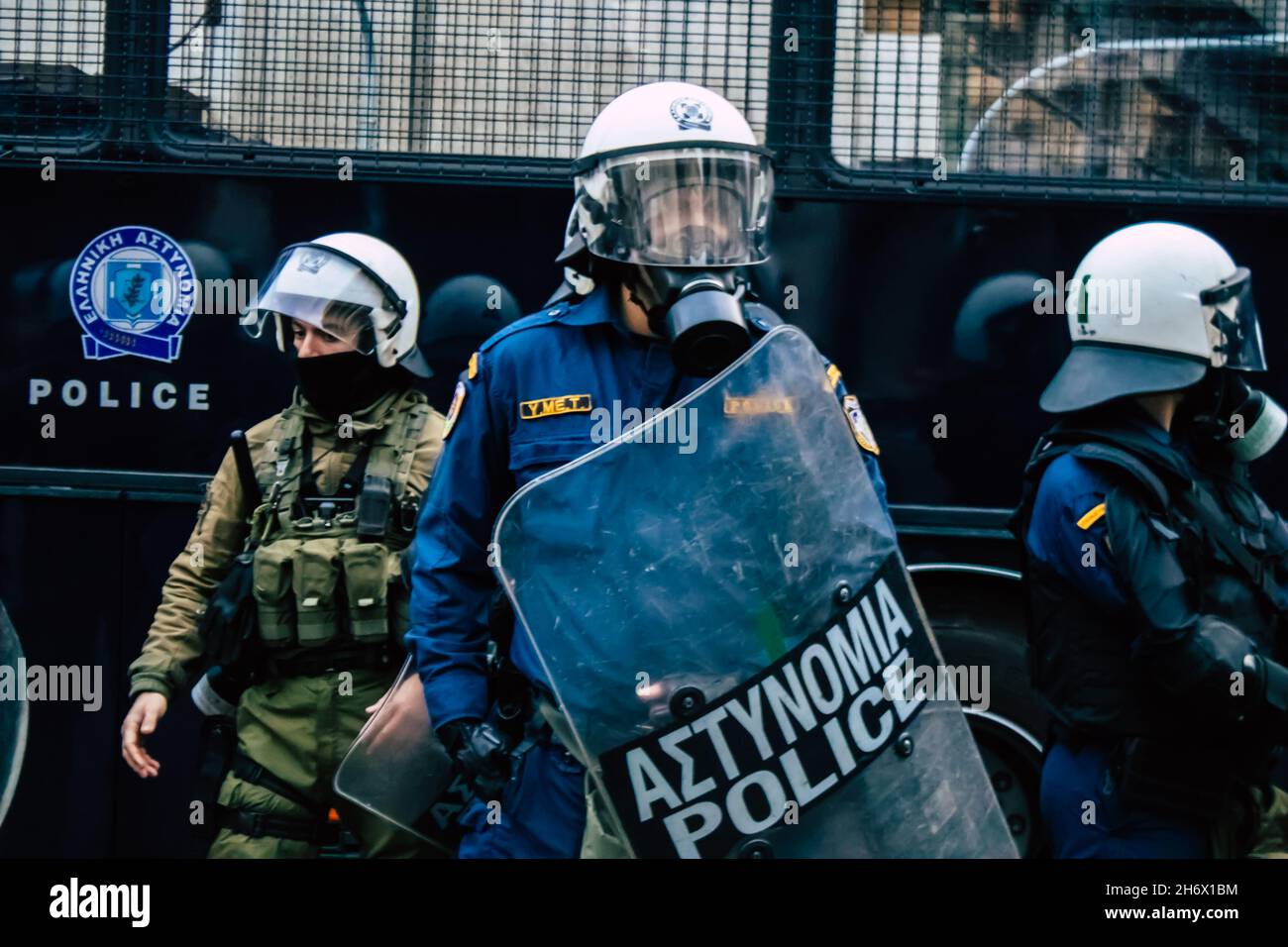 Commemoration of the student uprising of November 17, 1973 against the ...
