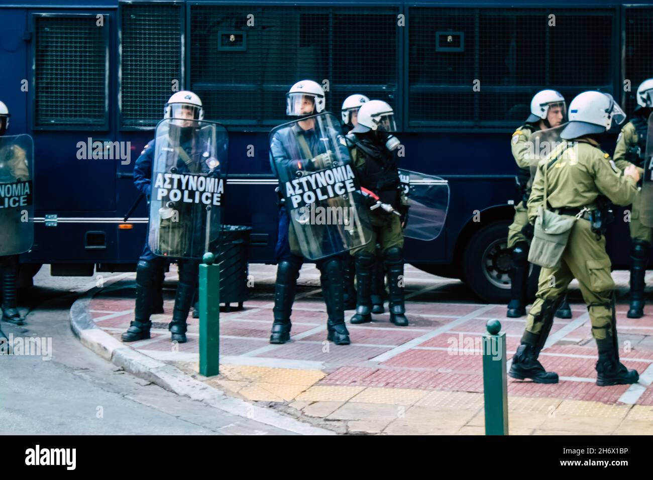Commemoration of the student uprising of November 17, 1973 against the ...