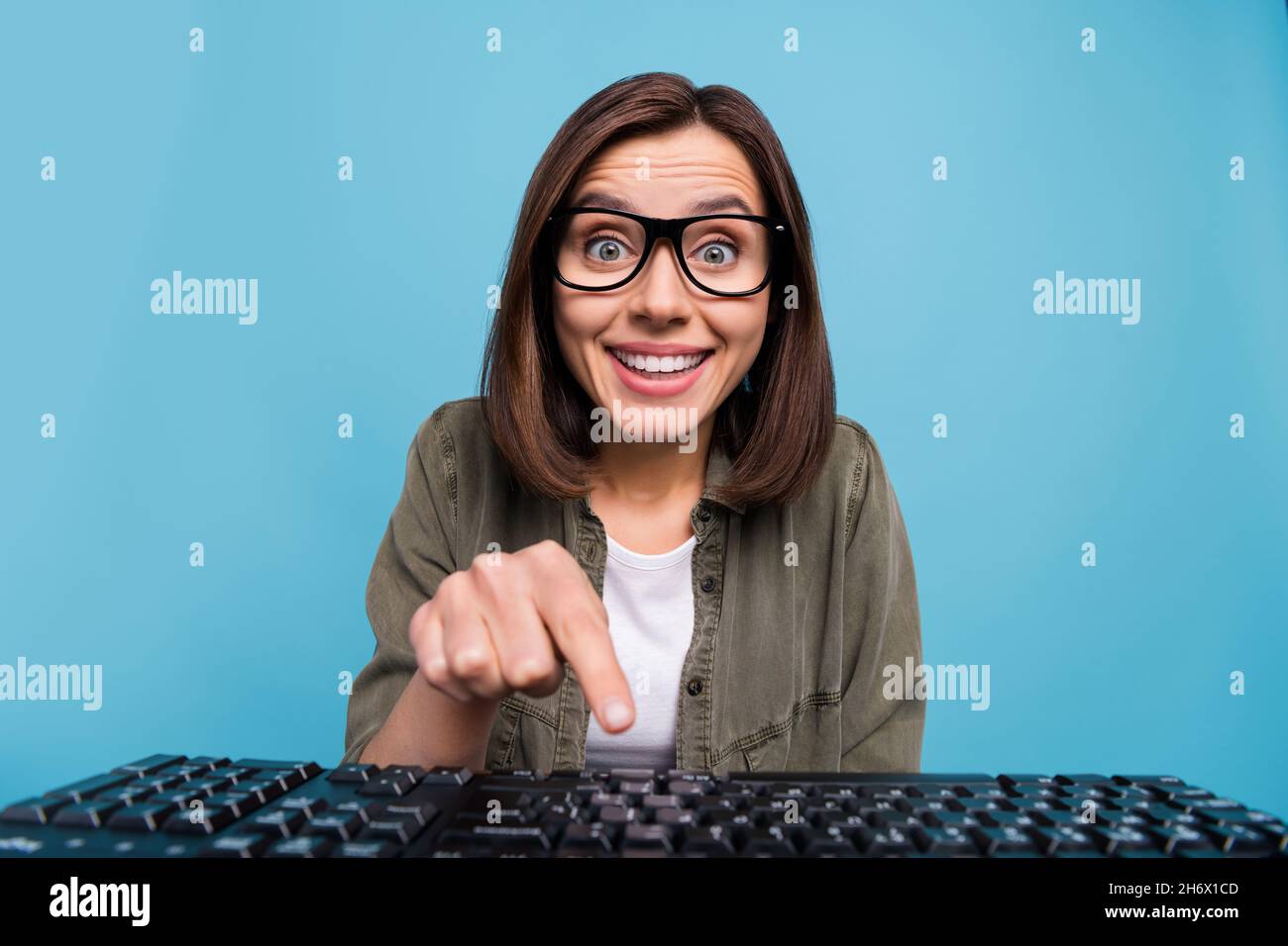 Female Computer Nerd