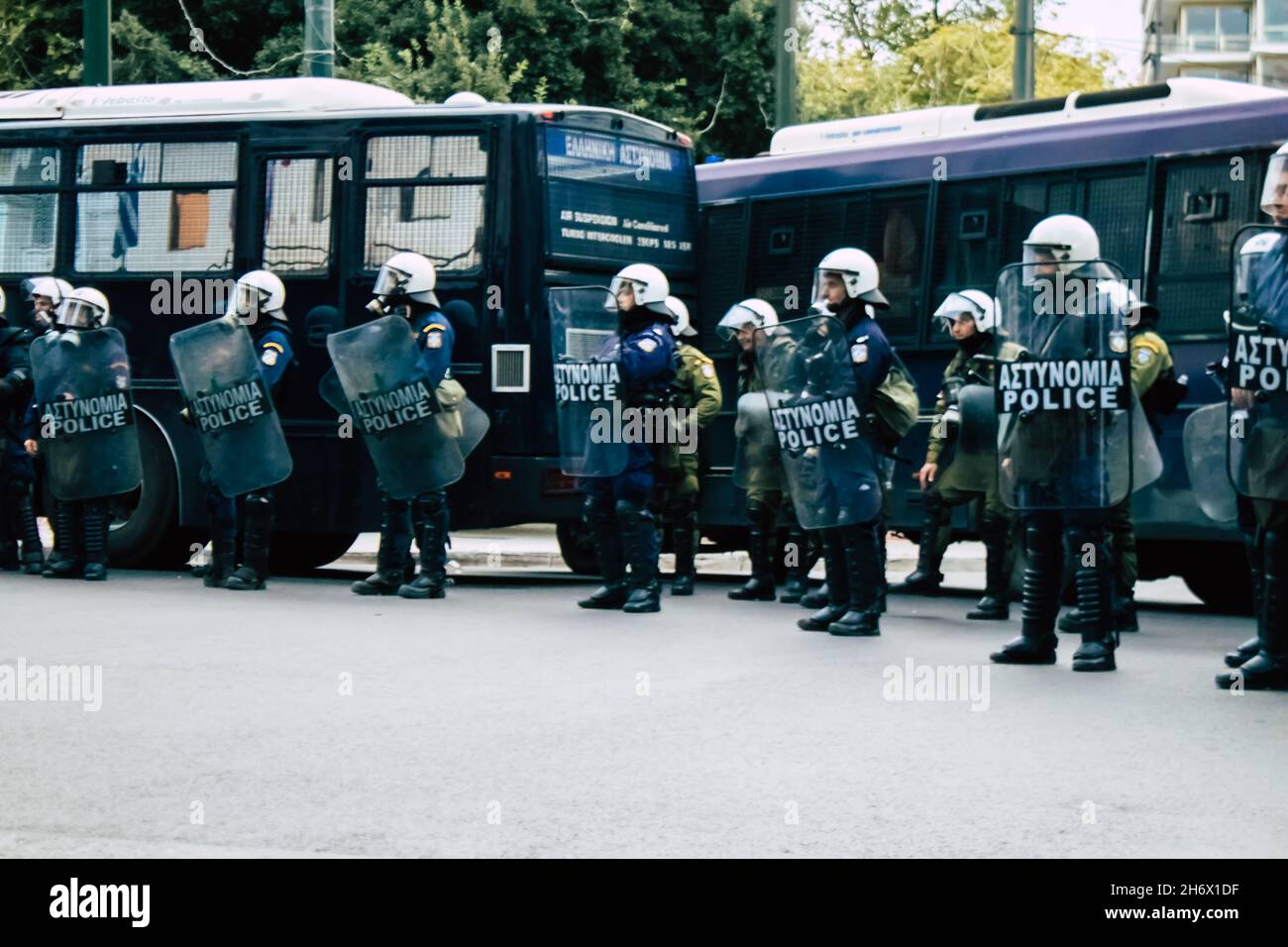 Commemoration of the student uprising of November 17, 1973 against the ...