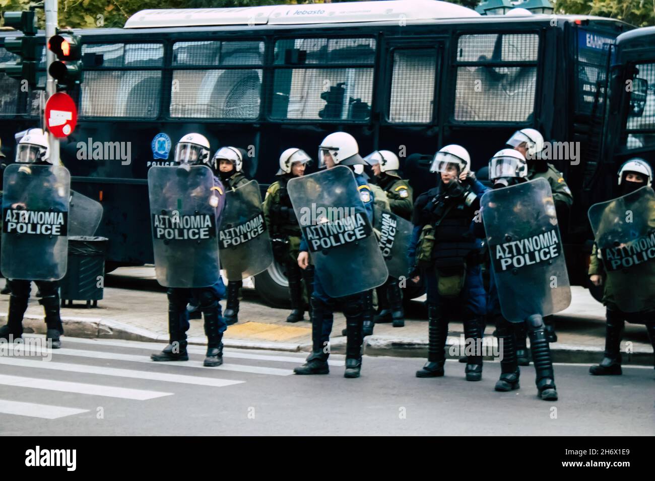 Commemoration of the student uprising of November 17, 1973 against the ...