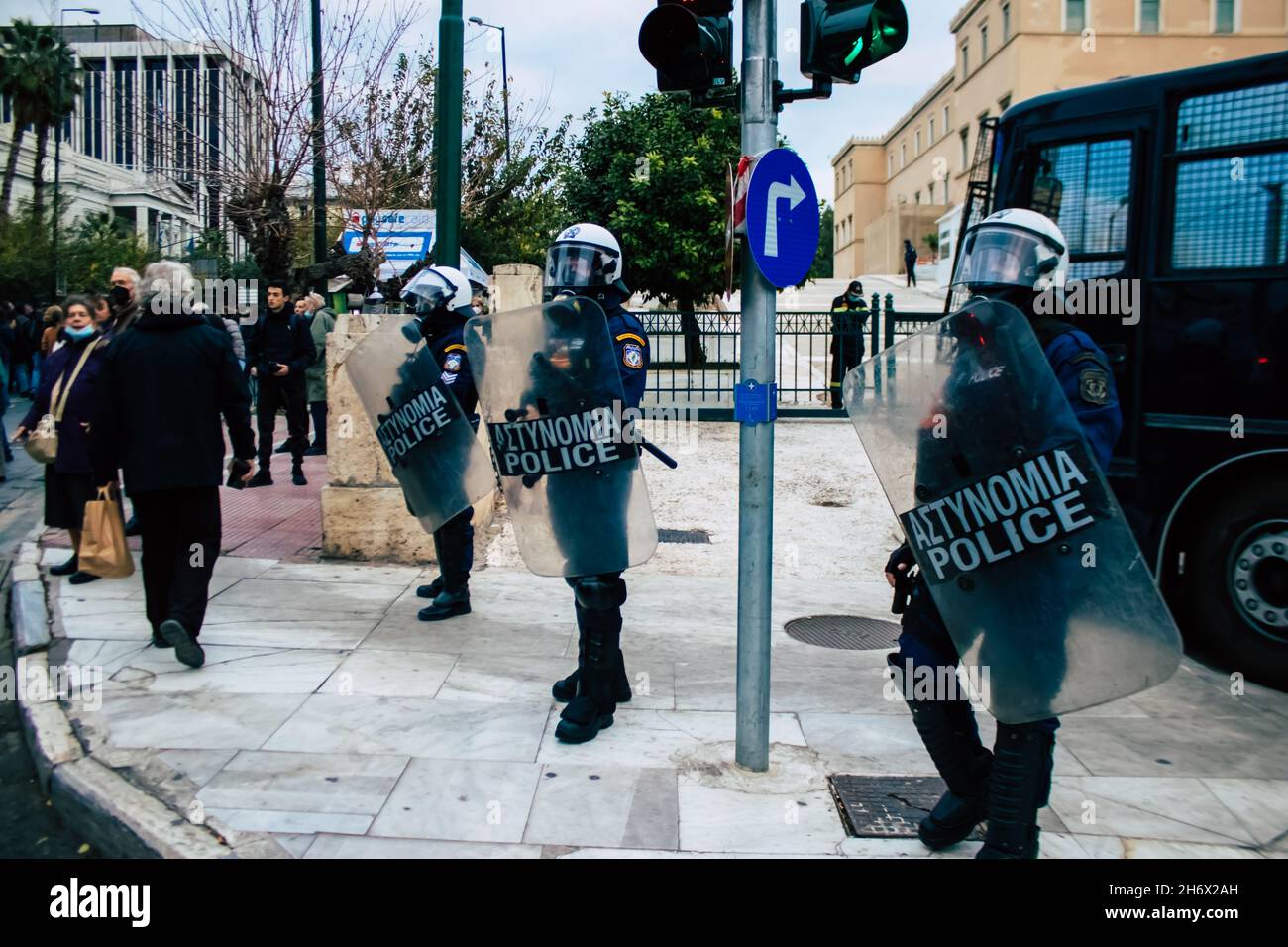 Commemoration of the student uprising of November 17, 1973 against the ...