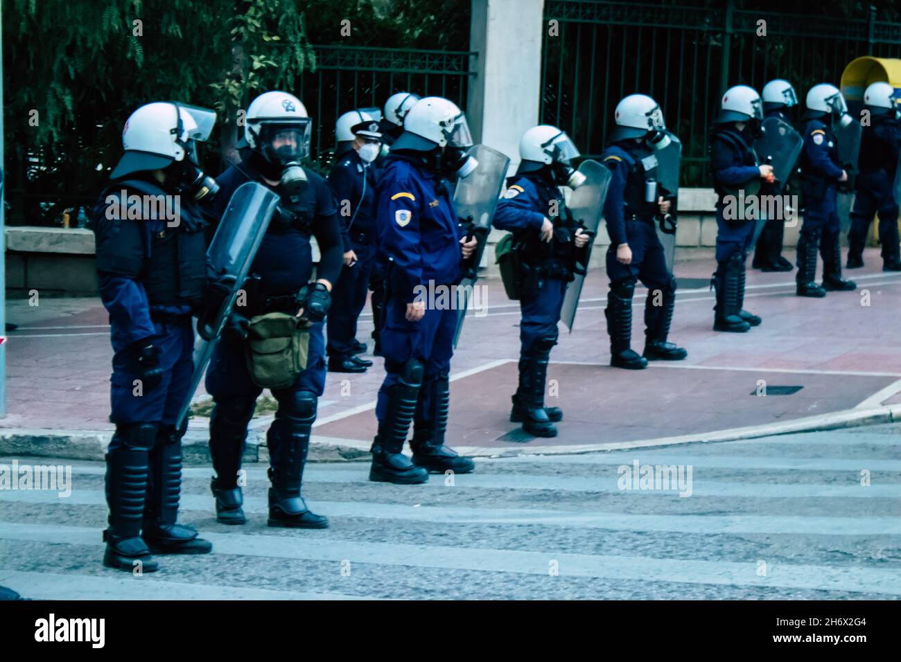 Commemoration of the student uprising of November 17, 1973 against the ...