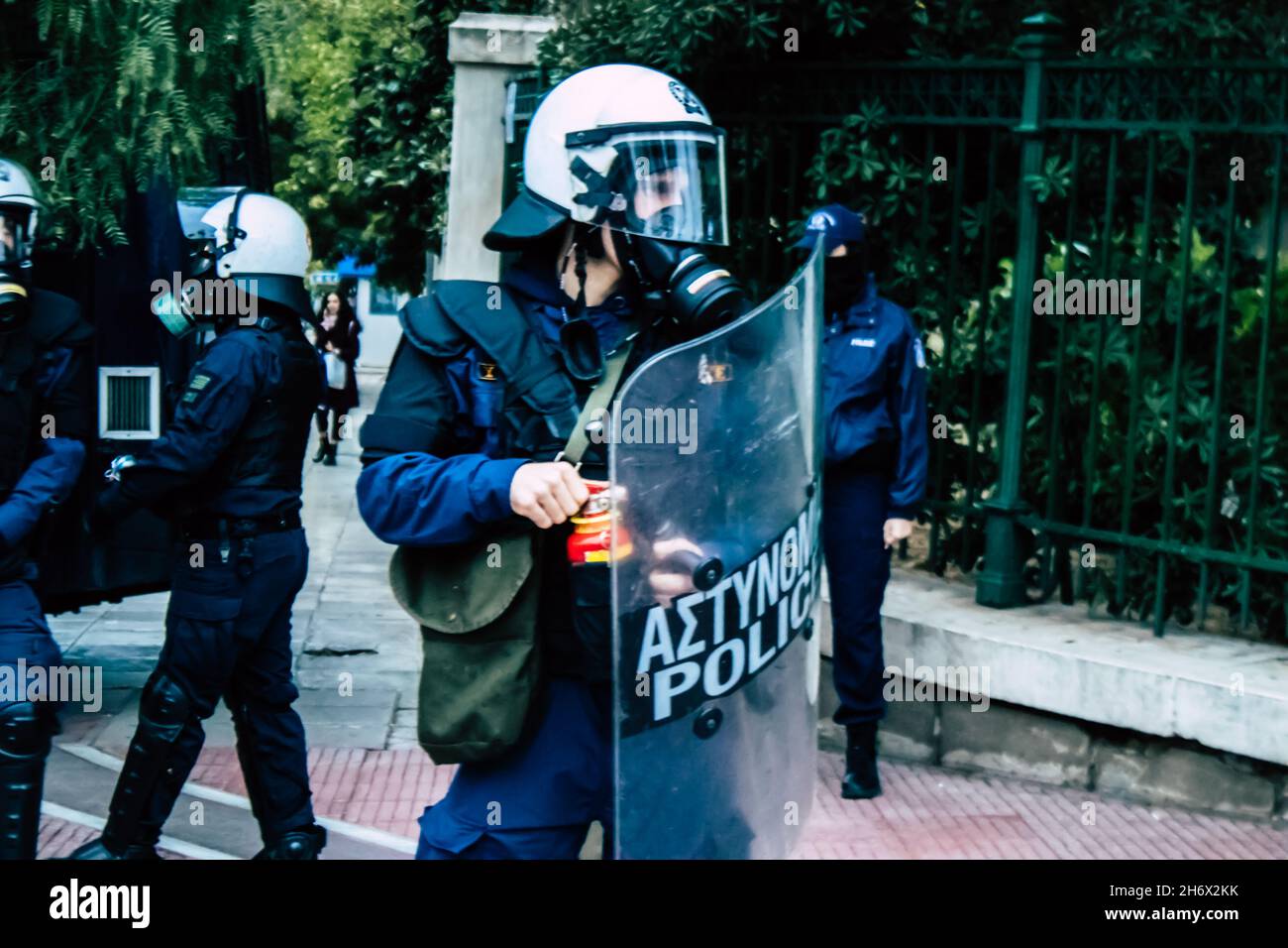 Commemoration of the student uprising of November 17, 1973 against the ...