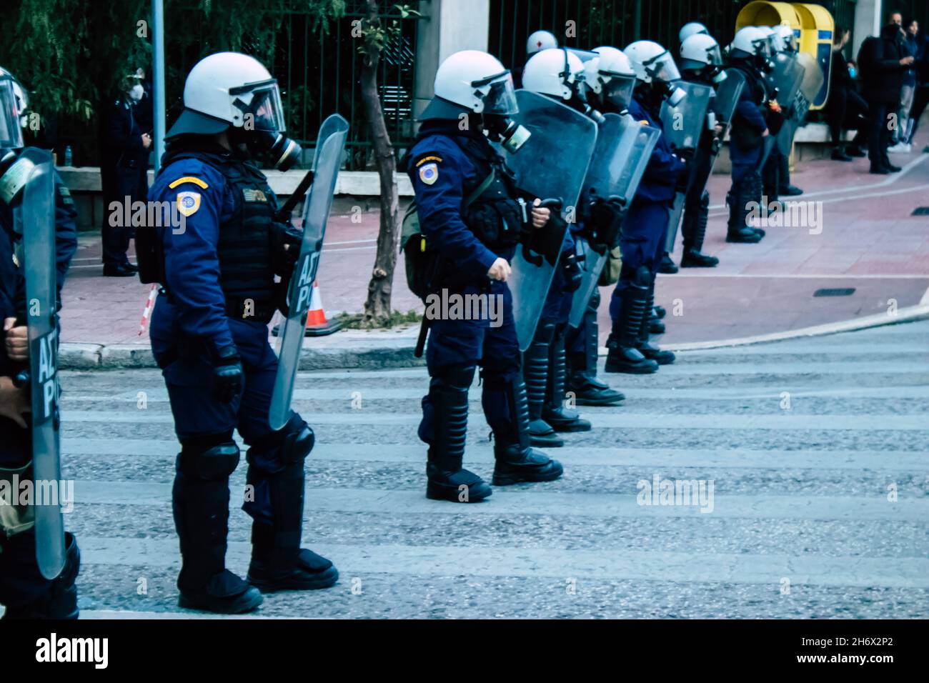 Commemoration of the student uprising of November 17, 1973 against the ...