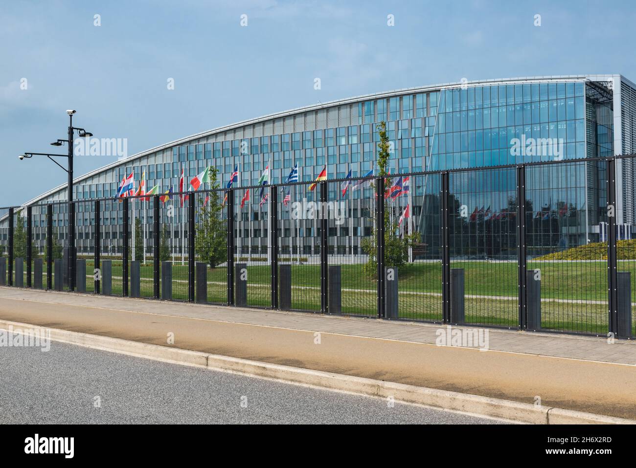 Evere, Brussels Capital Region, Belgium - 20 09 2021: The headquarters ...