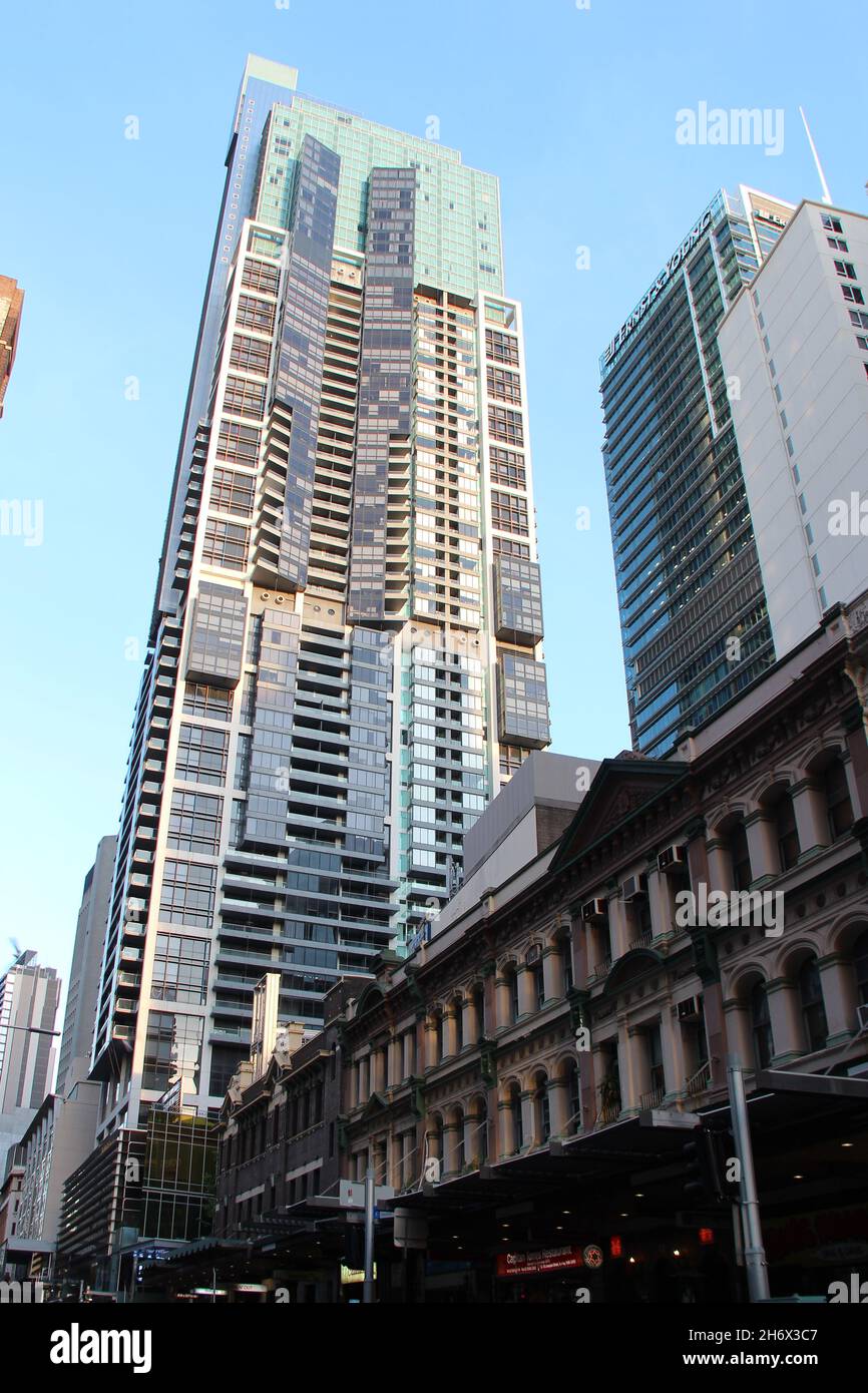 modern glass buildings in sydney in australia Stock Photo - Alamy