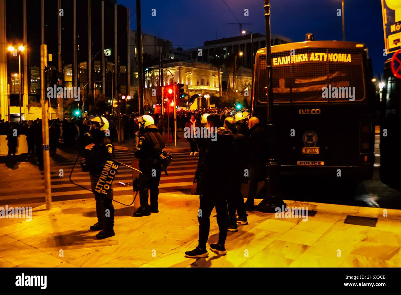 Commemoration of the student uprising of November 17, 1973 against the ...