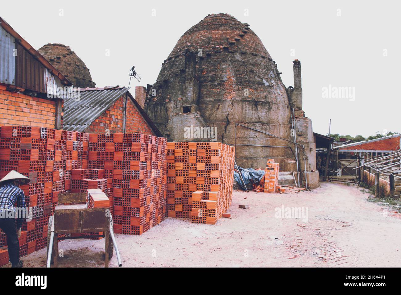 The famous centenarian traditional kilns for manufacturing handmade ...