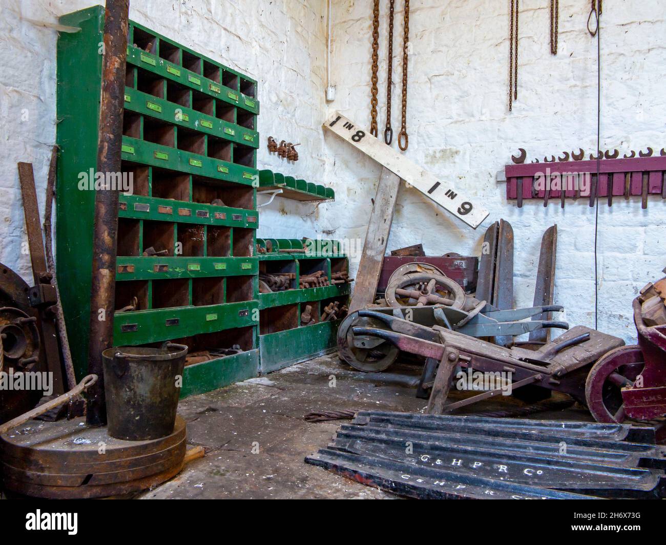 World's oldest surviving railway workshop built 1830 at High Peak ...